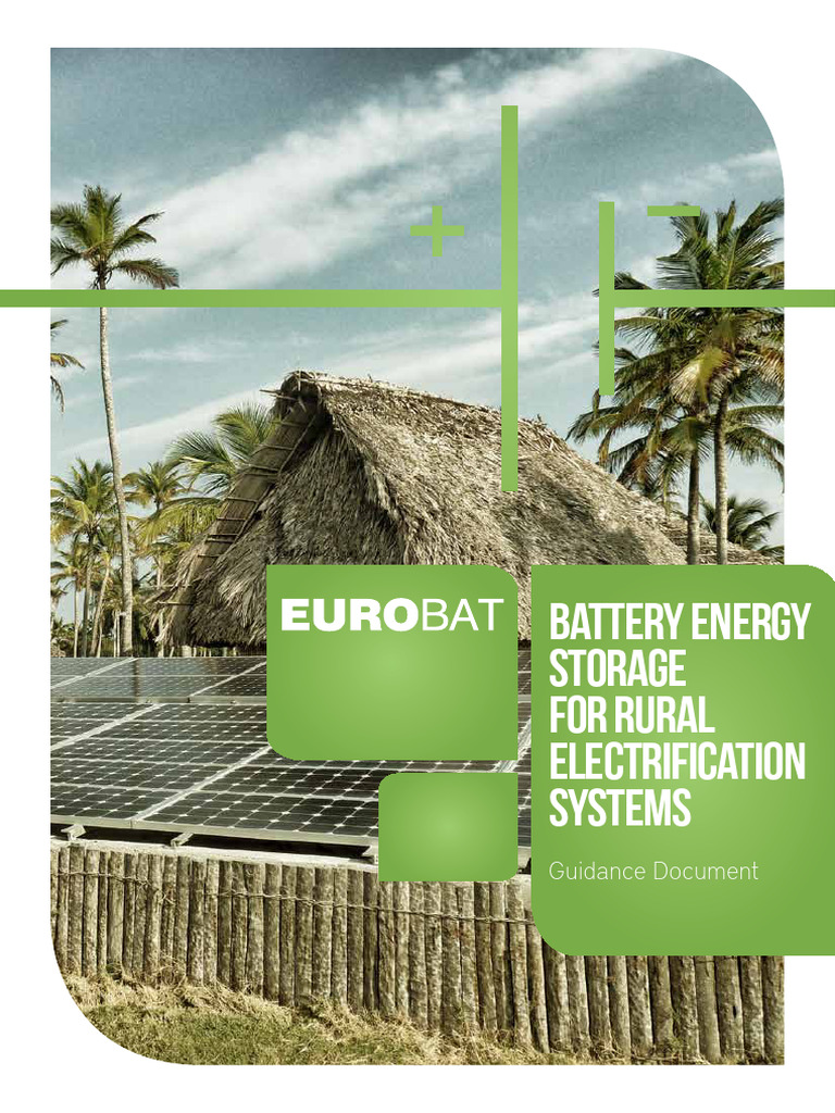 EuroBat System Specification for Rural Electrification | PDF | Lithium ...