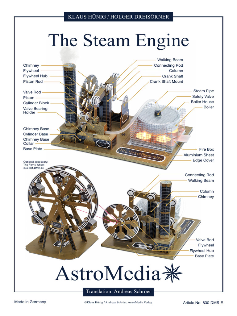 Steam Engine Assy | PDF | Steam Engine | Piston