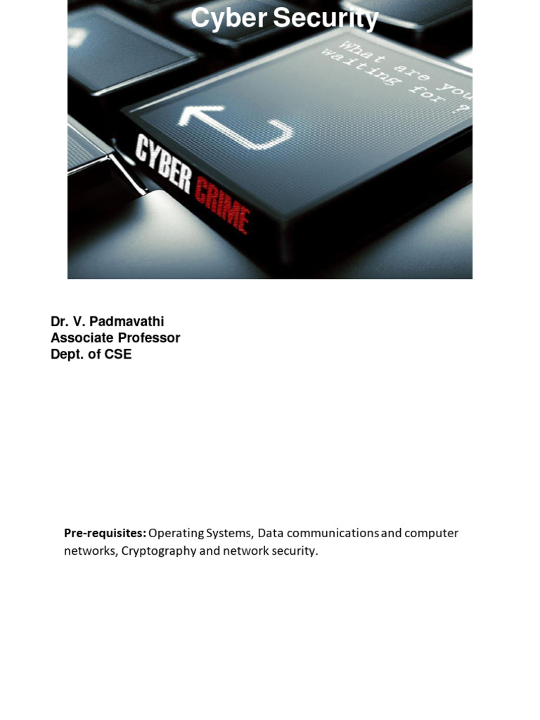 Unit-1 Introduction | PDF | Spamming | Cybercrime