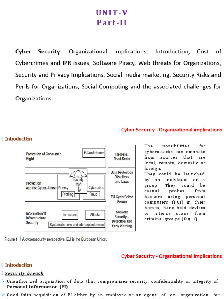 Unit-V Part-2 | PDF | Security | Computer Security