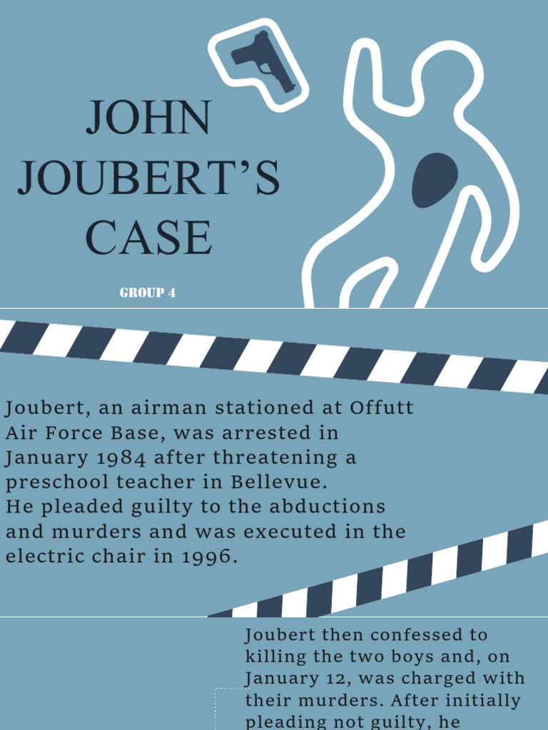John Joubert's Case | PDF