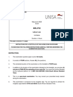 Unisa Declaration Form | PDF