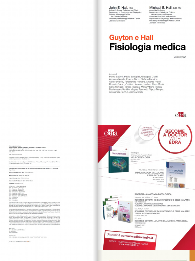 Fisiologia Medica Di Guyton 14 Ed | PDF