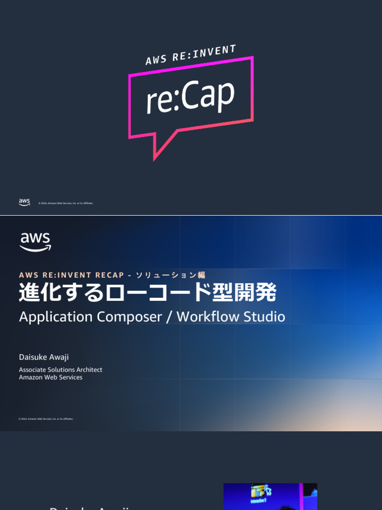 ReInvent2023 Recap CMP GENERAL2 1 Serverless Part1 | PDF