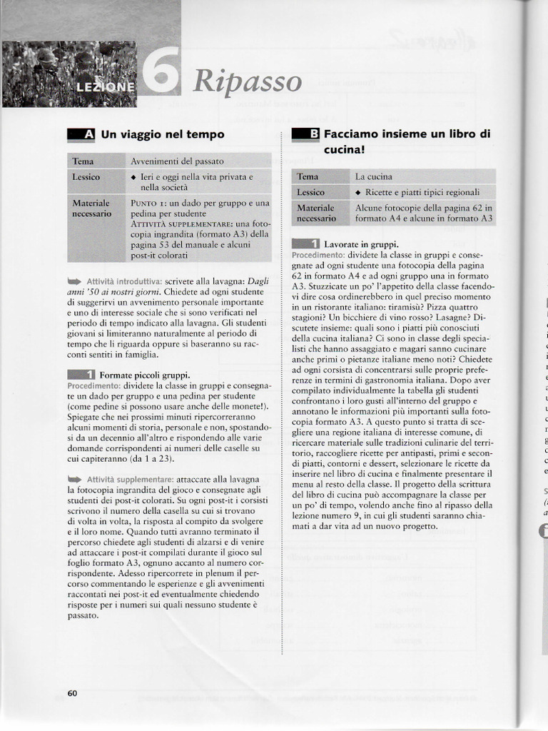 Lezione 6 Guida A2 | PDF