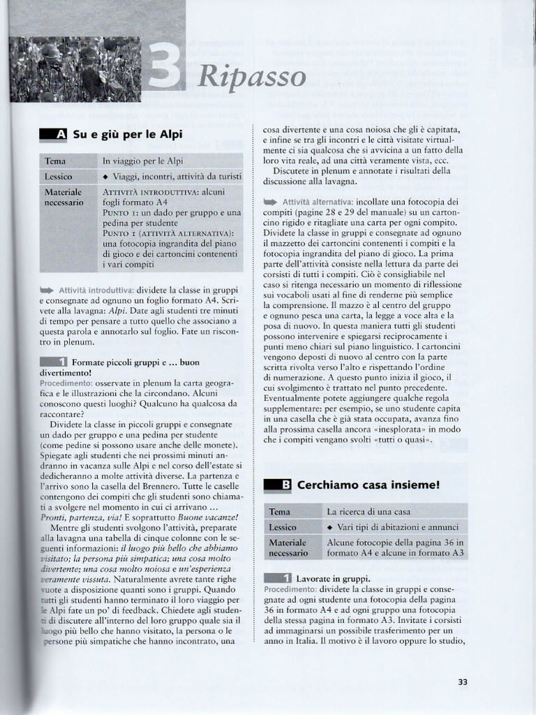 Lezione 3 Guida A2 | PDF