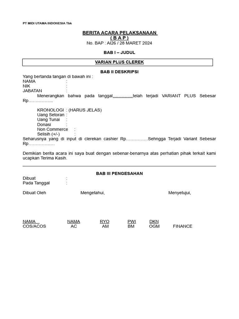 STANDART BAP 2024 | PDF