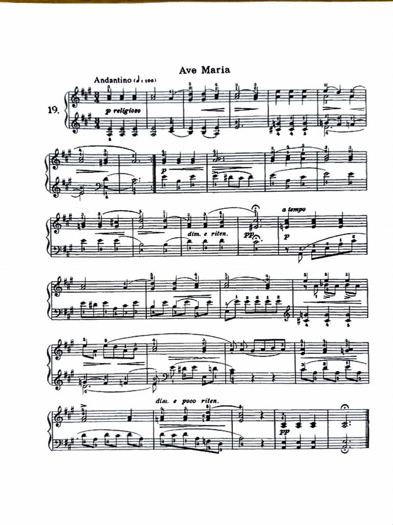 Ave Maria | PDF