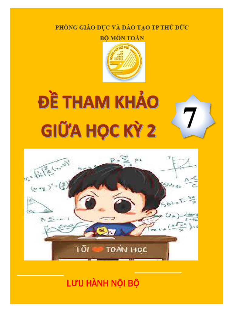 Tổng Hợp 1 -Đề Tham Khảo Giữa Hk2 Lớp 7 | PDF