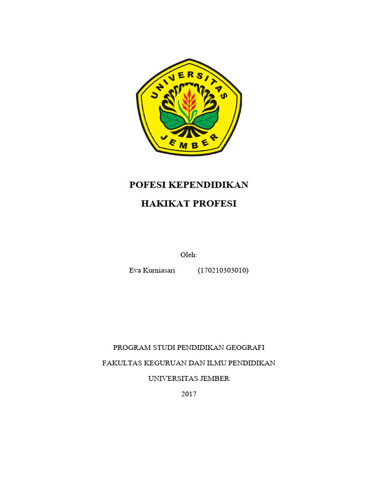Profesi Kependidikan | PDF