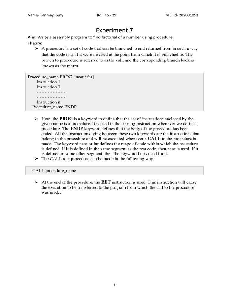 MP Experiment 7 | PDF | Systems Engineering | Office Equipment