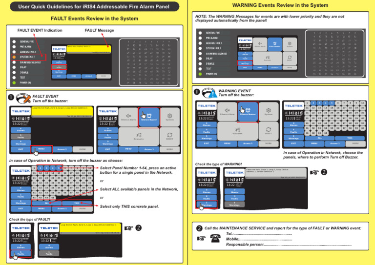 iRIS4 Quick User Guideline FaultsWarnings Reviewing EN-1 | PDF | Computing