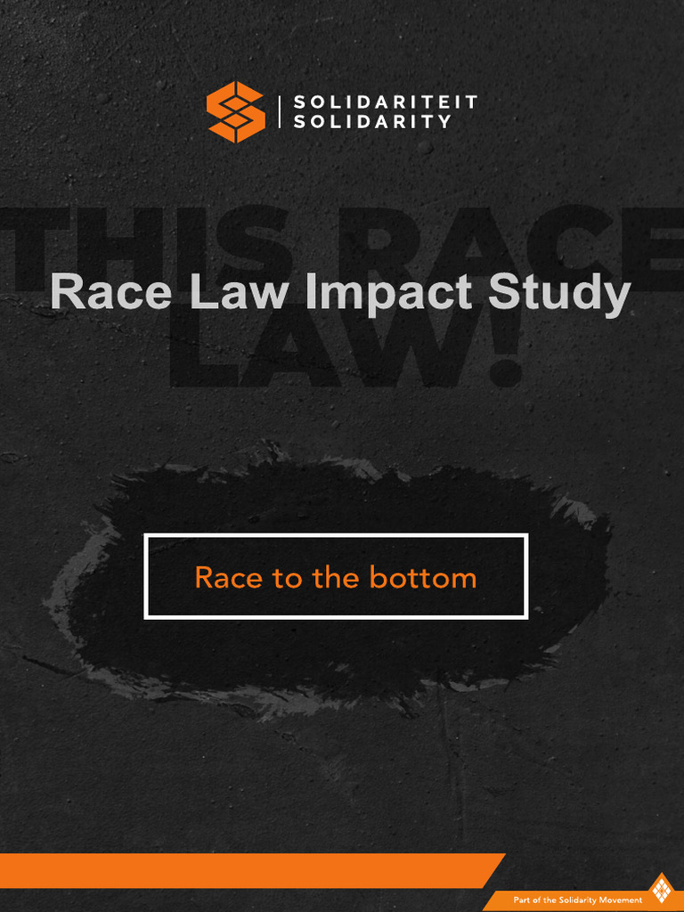 Race Law Impact Study 1 | PDF | Employment | Gross Domestic Product