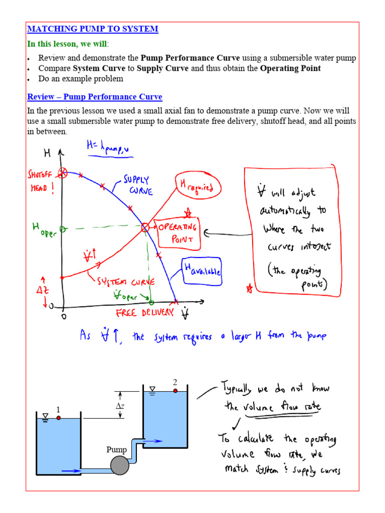 Fluid Mechanics Lesson 09D | PDF | Pump | Pipe (Fluid Conveyance)