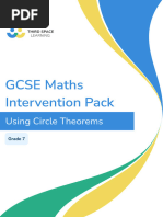 Third Space Learning Circle Theorems GCSE Worksheet | PDF | Circle ...