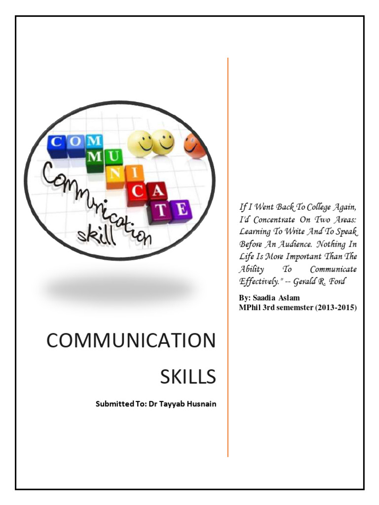 Communication Skills | PDF | Communication | Code