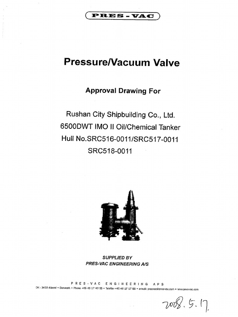 PressVac - PV Valves | PDF