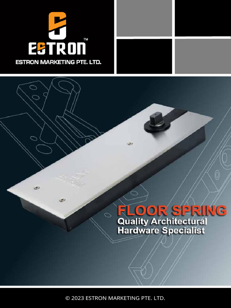 ESTRON Floor Spring Series | PDF | Materials | Building Engineering