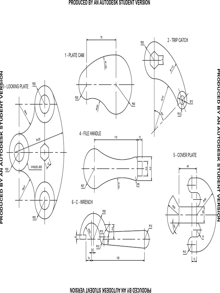 Mechanical Parts List and Dimensions | PDF
