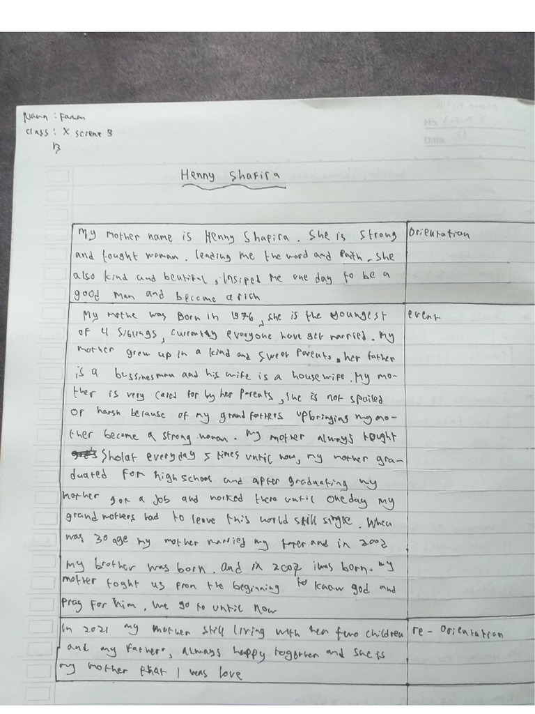 Recount Text - Farhan Ammar Malik Sihombing X MIPA 3 | PDF