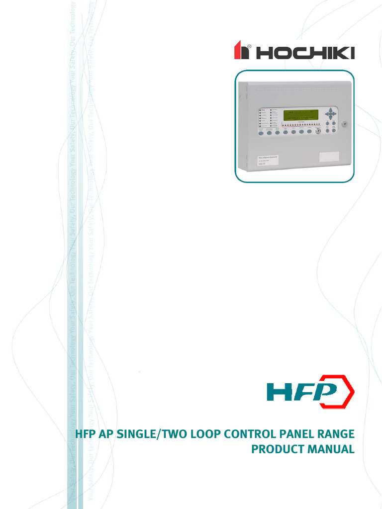 HFP AP Single Loop Control Panel Product Manual | PDF | Fuse ...