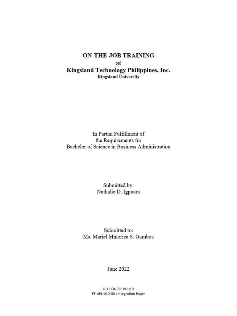 Integration-Paper | PDF | Curriculum