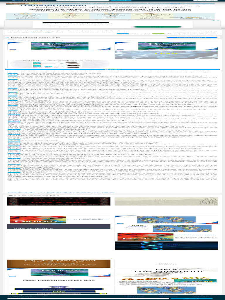 12.1 Identifying The Substance of Genes - PPT Video Online Download 2 ...