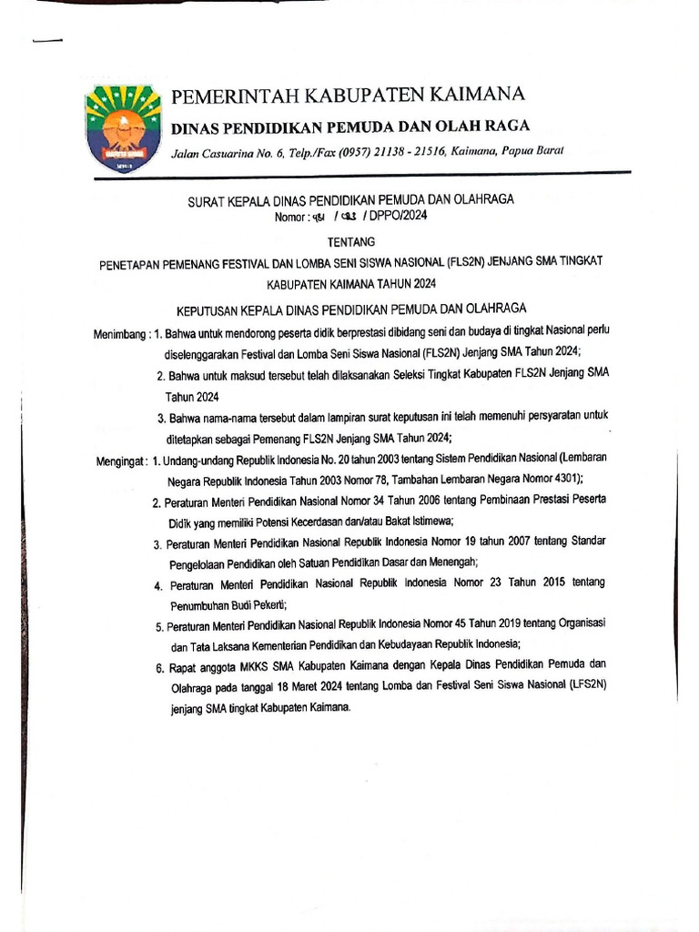 FLS2N Sma 2024 | PDF