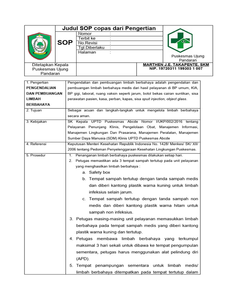 SOP KESLING 2 FULL (Ka Rian) | PDF