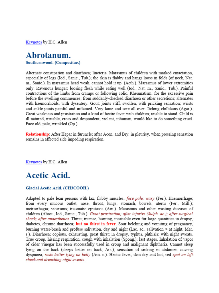 Abrotanum - ANT TART | Download Free PDF | Anthrax | Medical Specialties