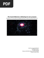 Analyzing "The Social Dilemma" Documentary | PDF | Social Networking ...