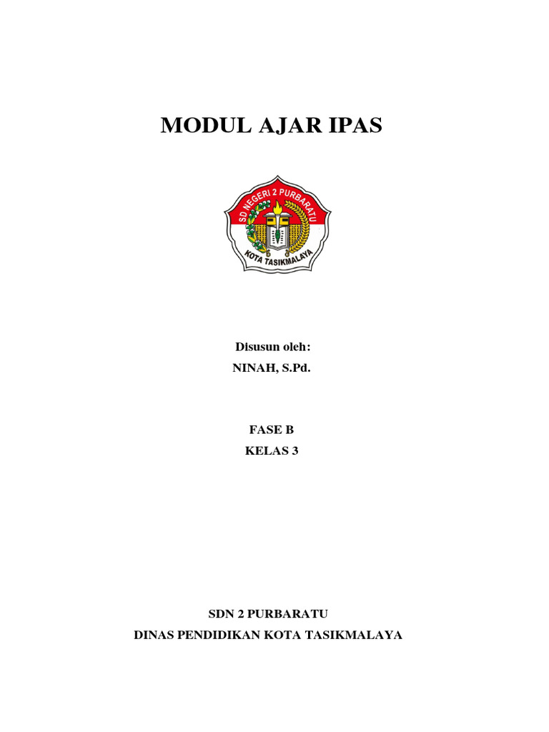 Modul Ajar Ipas Kelas 3 Perubahan Wujud Benda | PDF