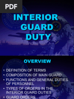 11 General Orders for Security Guards | PDF | National Security | Military