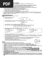Math Reviewer g10 1 | PDF | Summation | Arithmetic