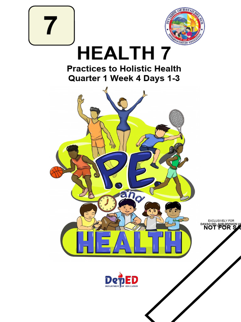 LAS-for-Health Q1-W4-D1-3 | PDF | Hygiene | Mental Health