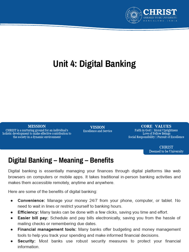 Module 4 Banking | PDF | Debit Card | Credit Card