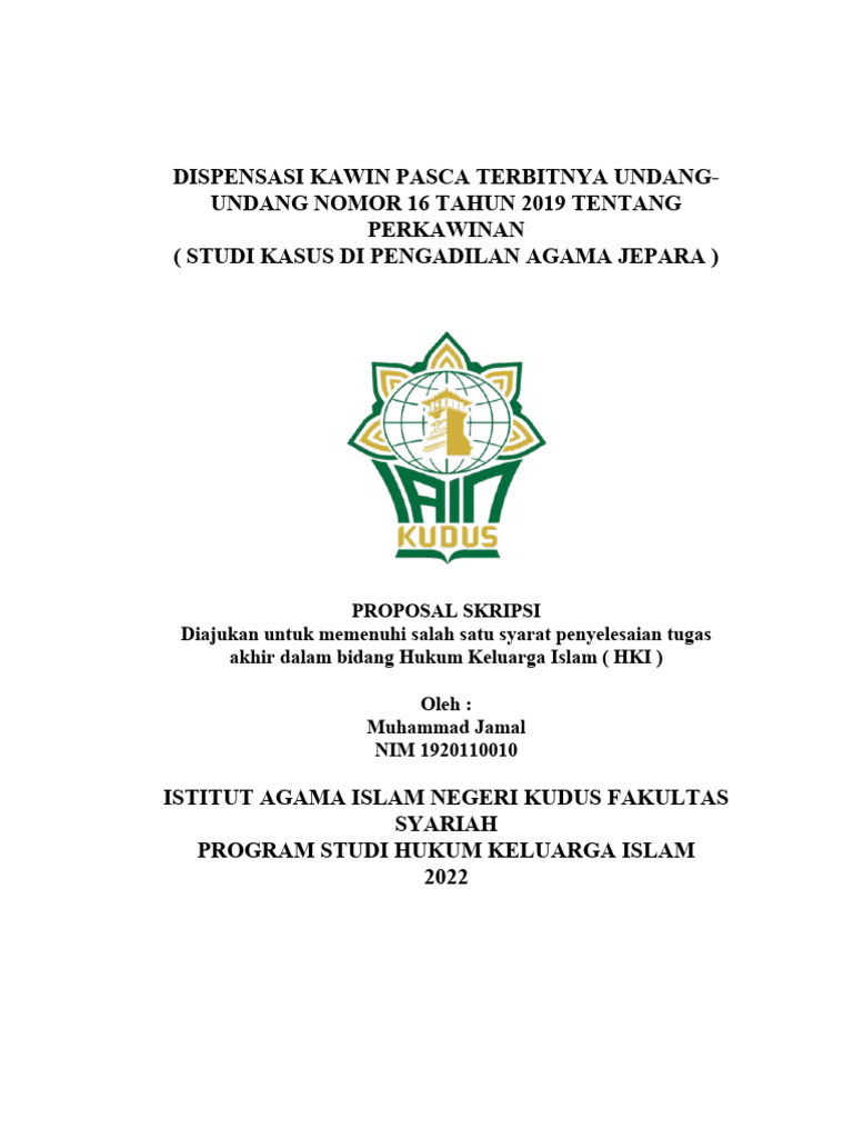 Proposal Otw LATAR BELAKANG | PDF