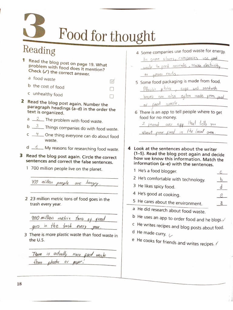 WorkBook Unit 3 | PDF