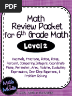 standard 6 maths notes | PDF | Cartesian Coordinate System | Shape