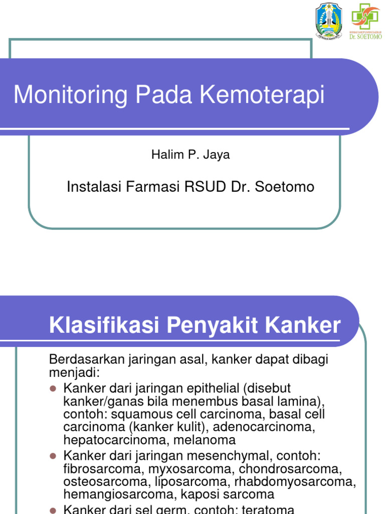 Monitoring Kemoterapi | PDF