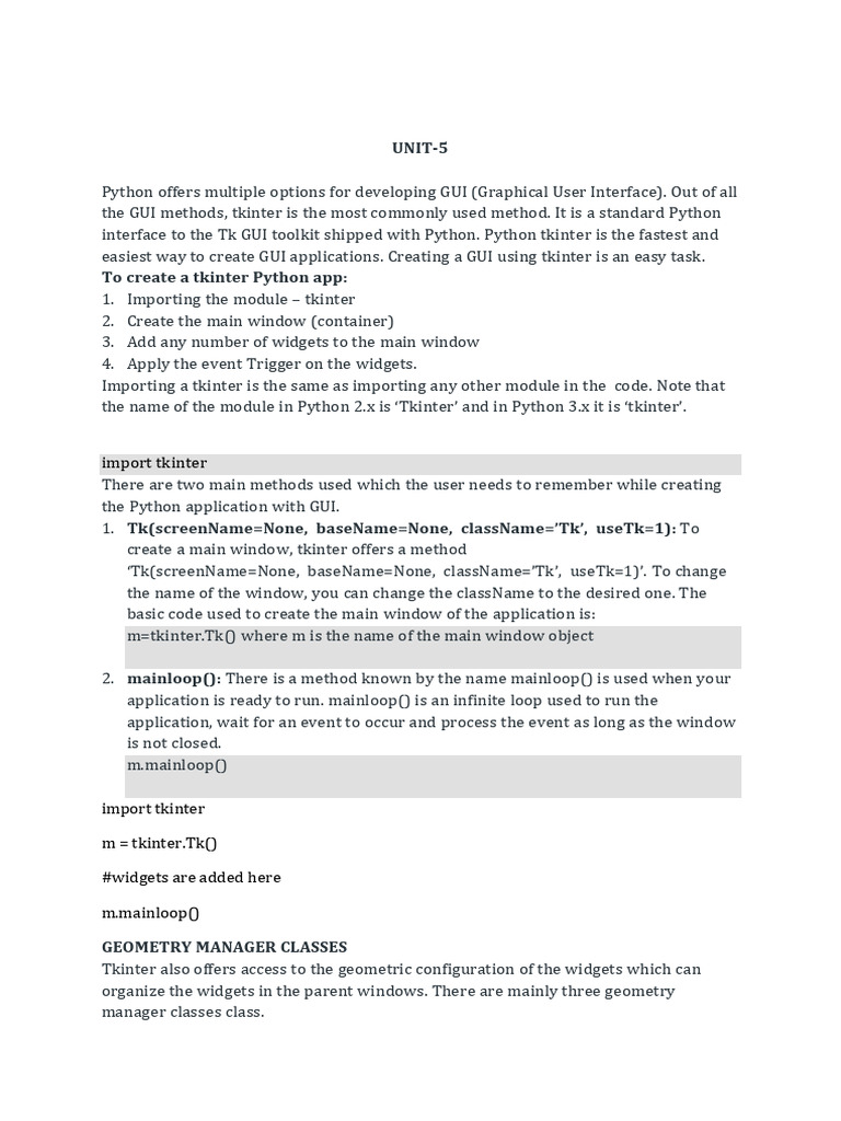 UNIT-5 | PDF | Databases | Window (Computing)