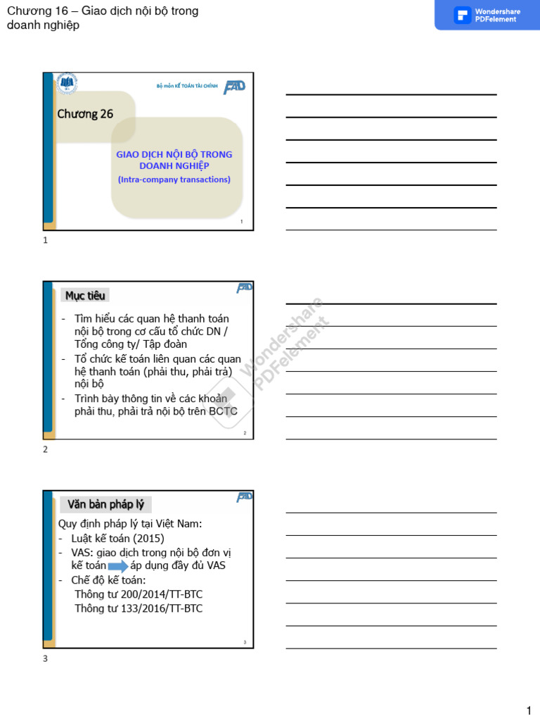 CTTT-C26 - Giao Dich Noi Bo DN | PDF