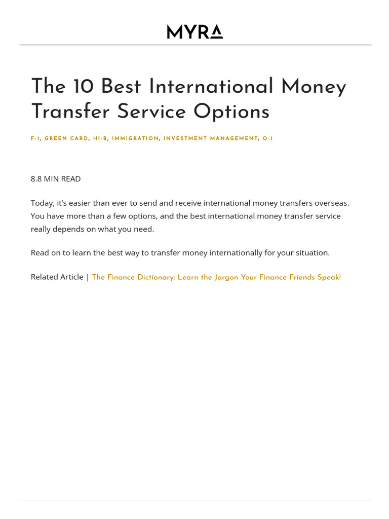 International Money Transfer Guide | PDF | Wire Transfer | Banks