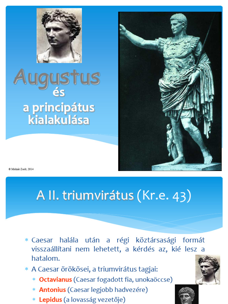 Augustus Principatus | PDF