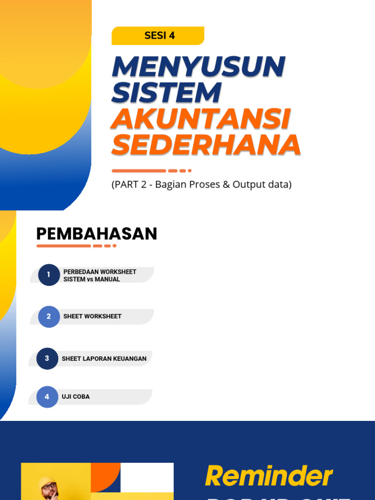 Sesi 4 Membuat Laporan Keuangan Dengan Microsoft Excel | PDF