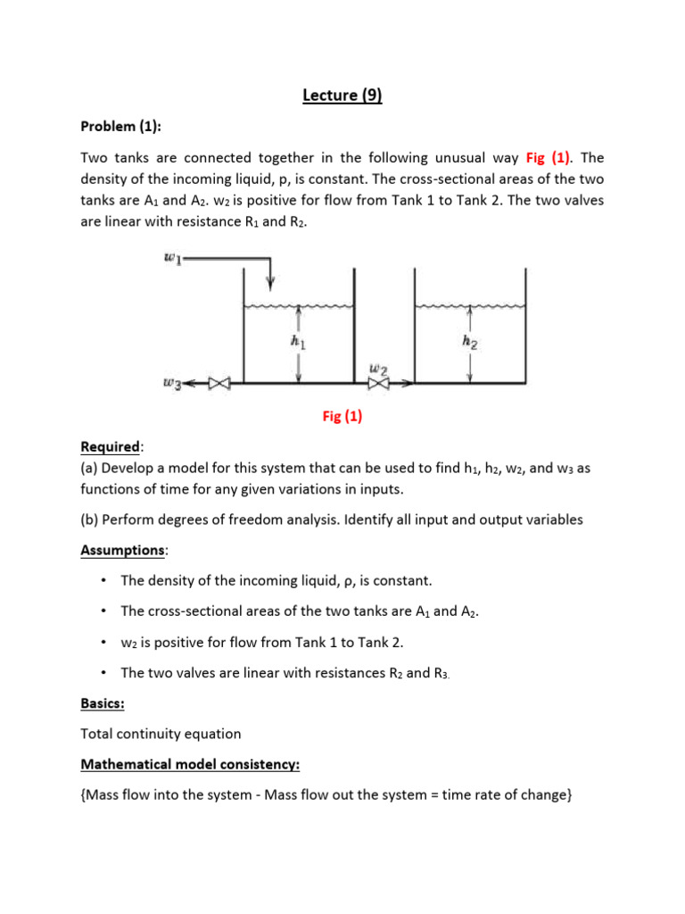 Modeling Simulation LEC9 | Download Free PDF | Chemical Reactor | Chemical Engineering
