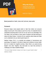Why We Sleep - Matthew Walker | PDF | Sleep | Rapid Eye Movement Sleep