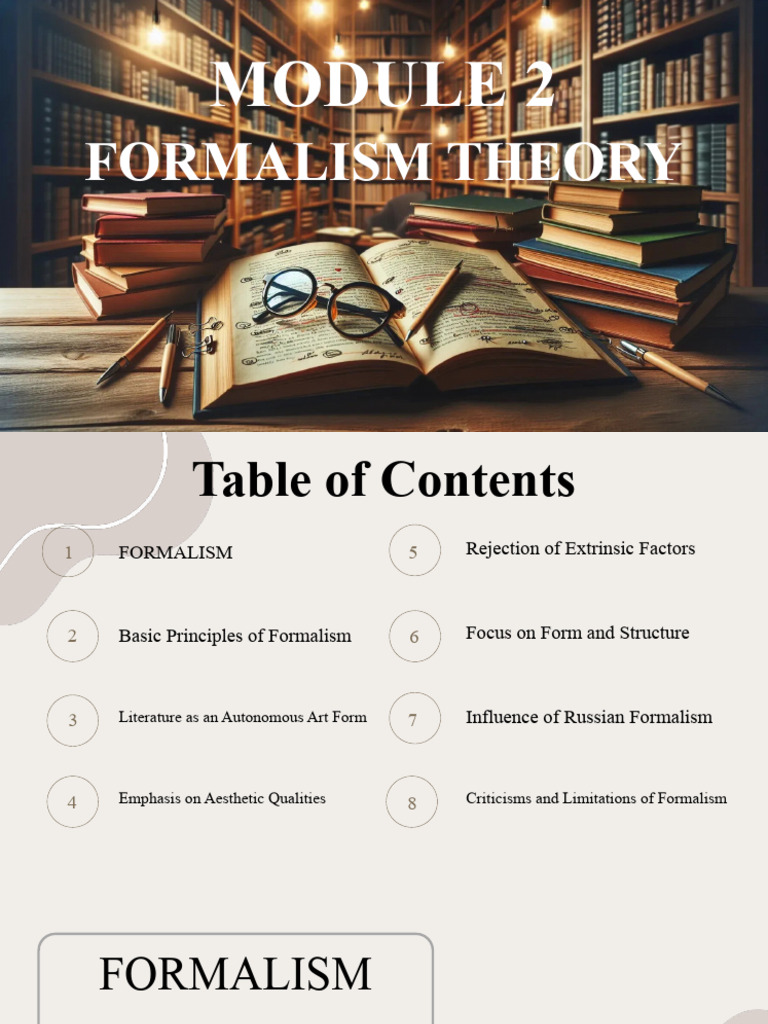 Formalism | PDF | Aesthetics | Liberal Arts Education