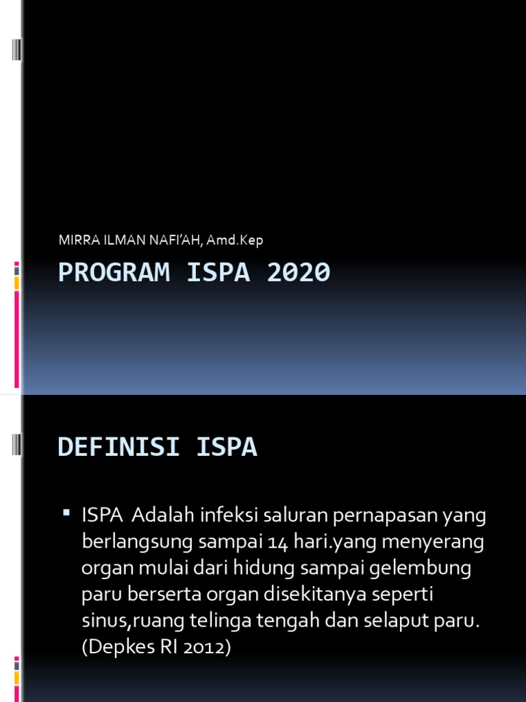 Program Ispa Jan-Feb 2022 | PDF