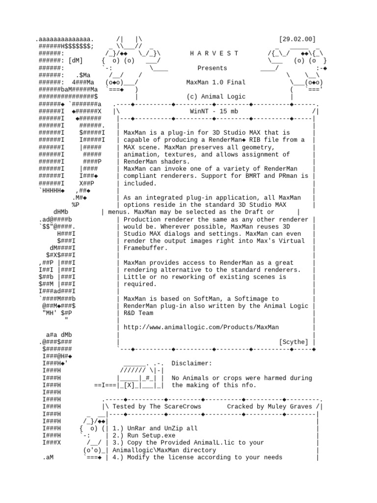 MaxMan 1.0 Final-HARVEST | Download Free PDF | Rendering (Computer Graphics) | Image Processing